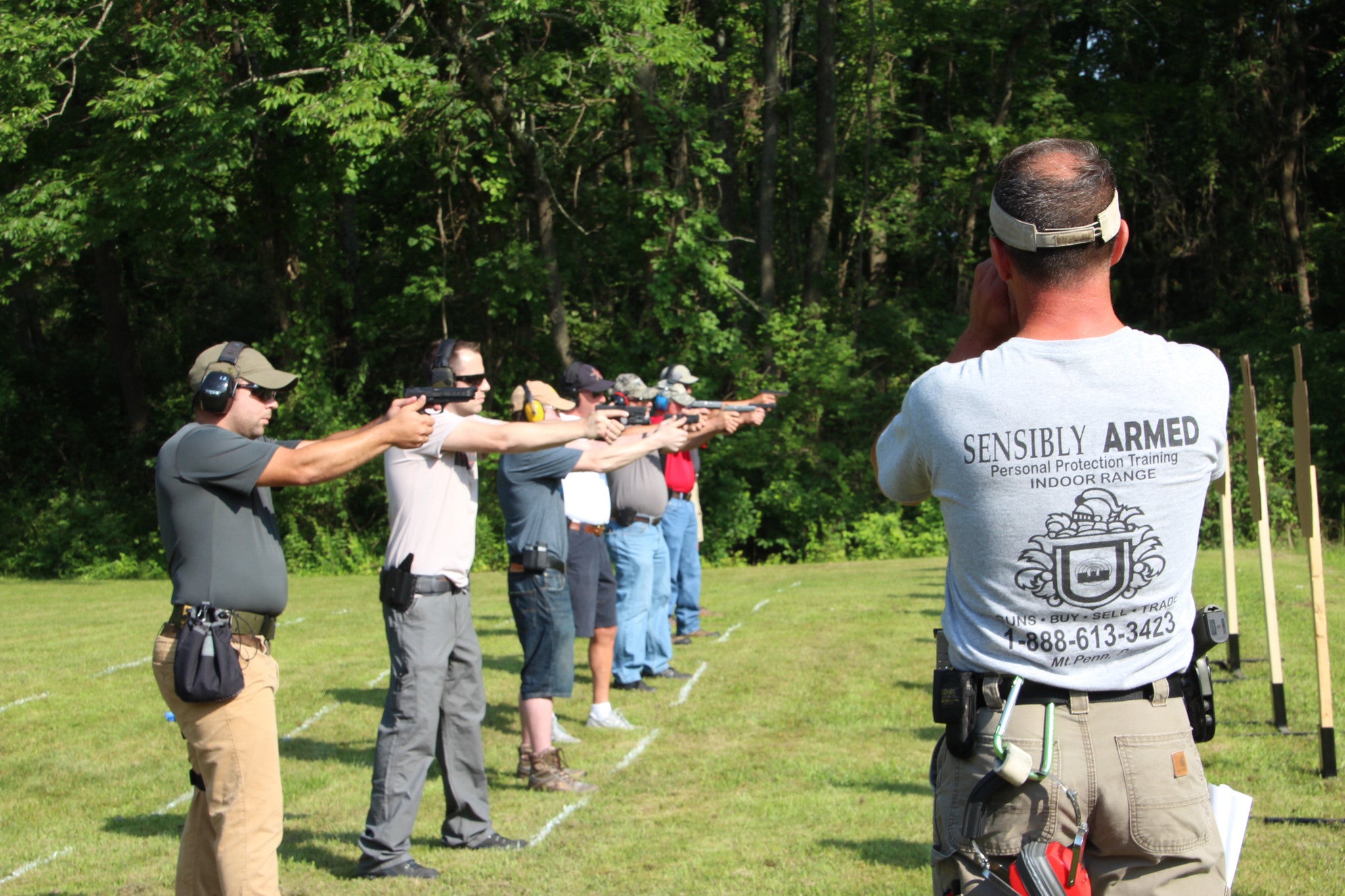 Please, for the sake of humanity, go get trained. – Sensibly Armed